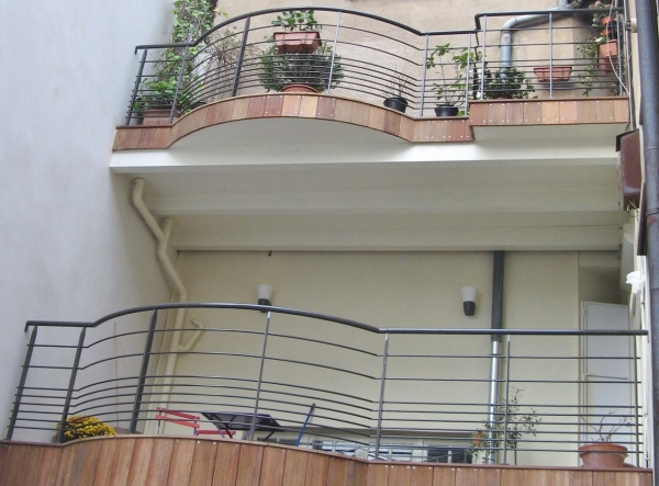 Extension de balcons en terrasses - Eric Beyon Architecte